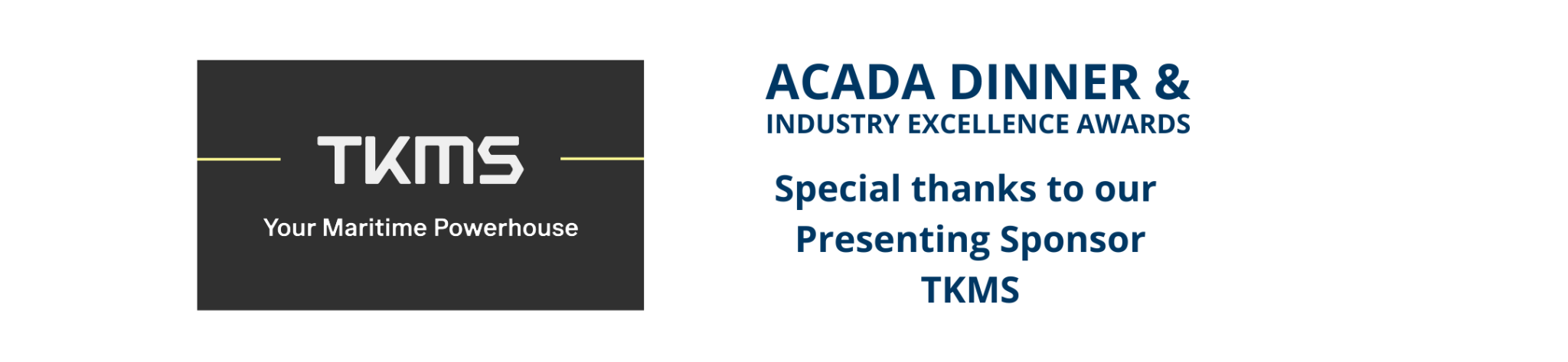 ACADA Dinner & Industry Excellence Awards - AC-ADA
